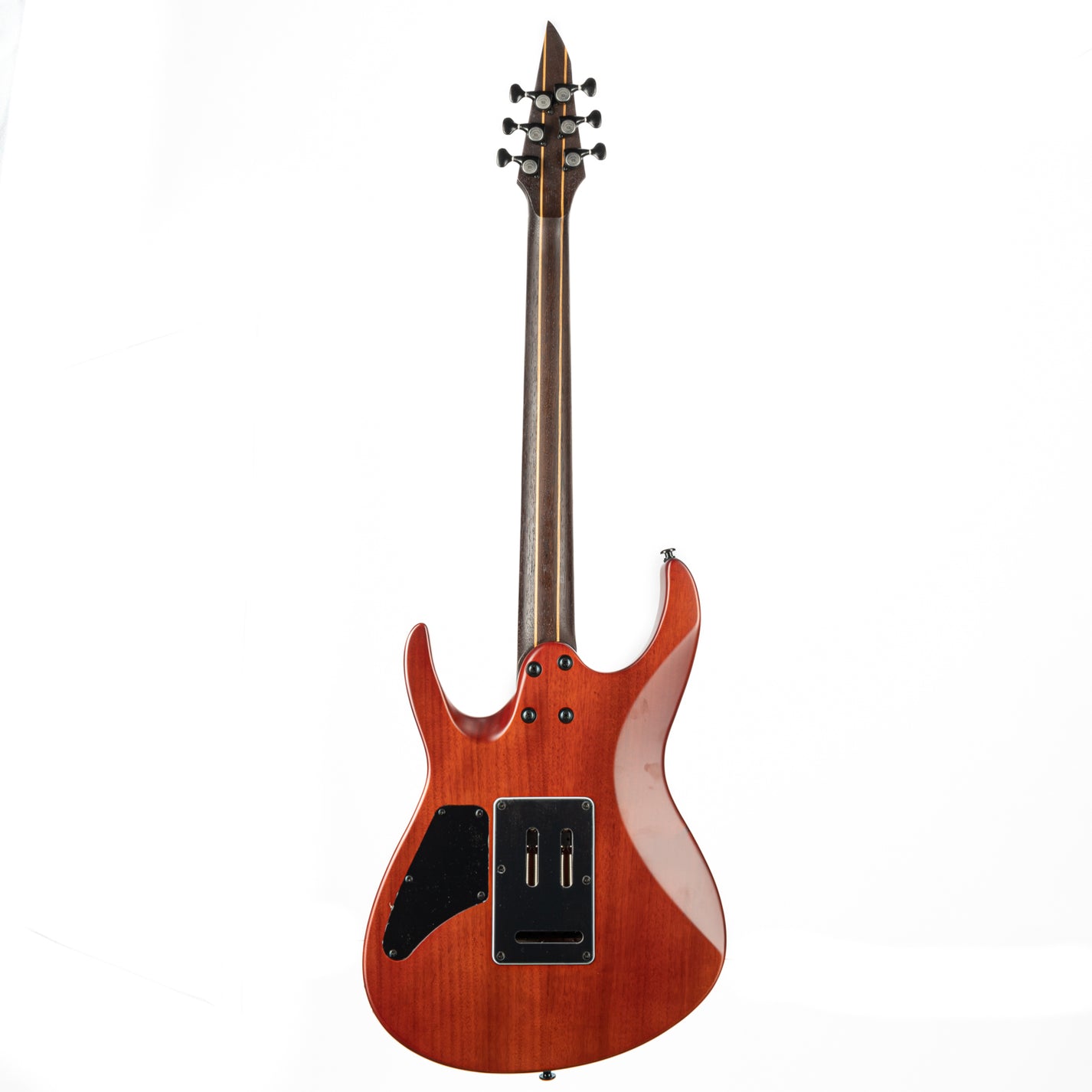 Eart Guitars, EX-H6-ULTRA 6 Strings Tremolo Electric Guitar, Roasted B ...