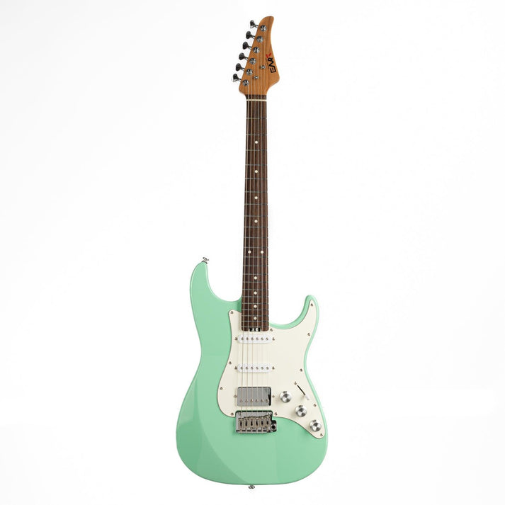 Eart Guitars CP-1 Modern HSS Pickups Classical Electric, Surf Green – EART-GUITAR