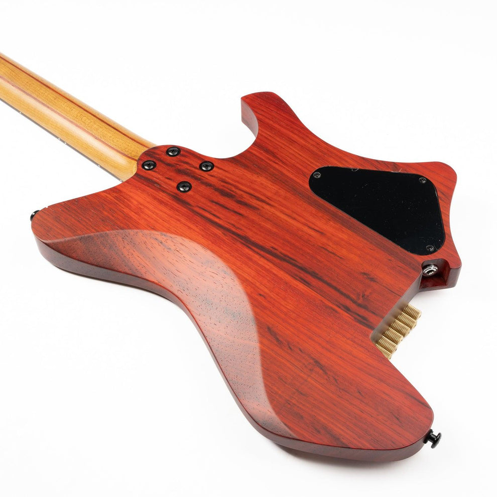 Eart Guitars GW2L Left Handed Model Headless Electric Guitar, Purple ...